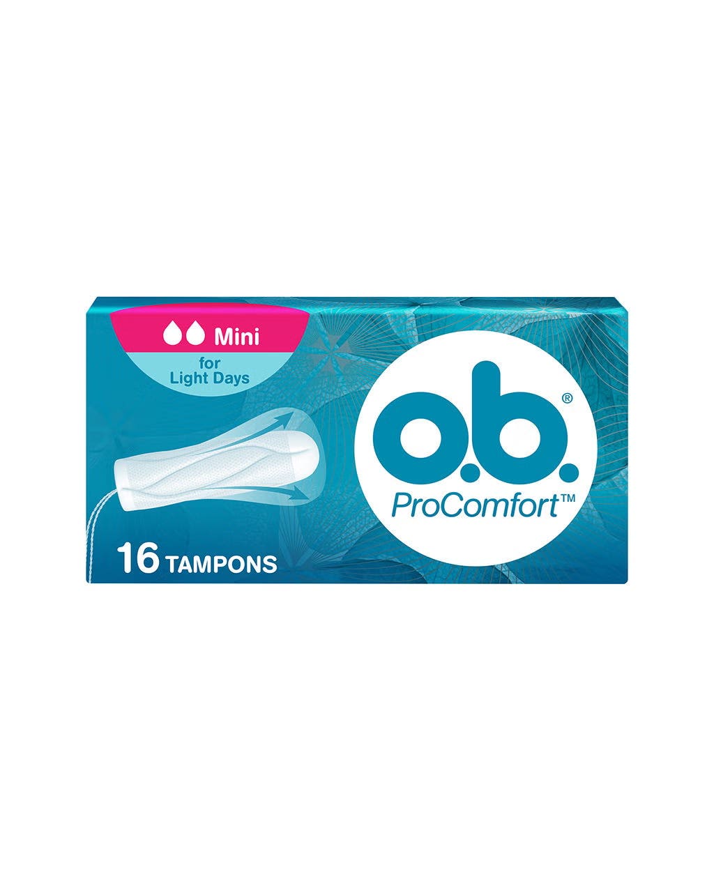 Ob Tampons, Procomfort, Mini, Pack Of 16 Tampons | Boots UAE