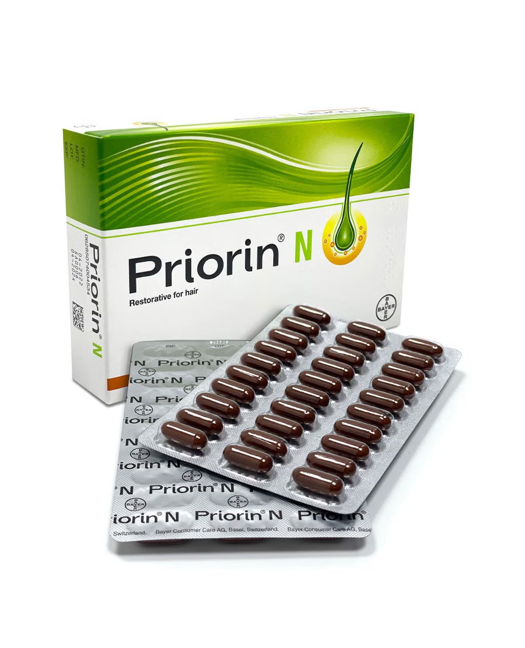 Priorin N Capsules 90's | Boots UAE