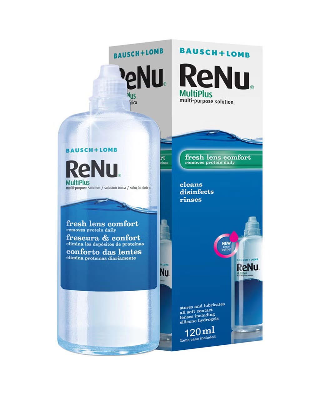 Renu Multiplus Multi-purpose Solution 120ml | Boots UAE
