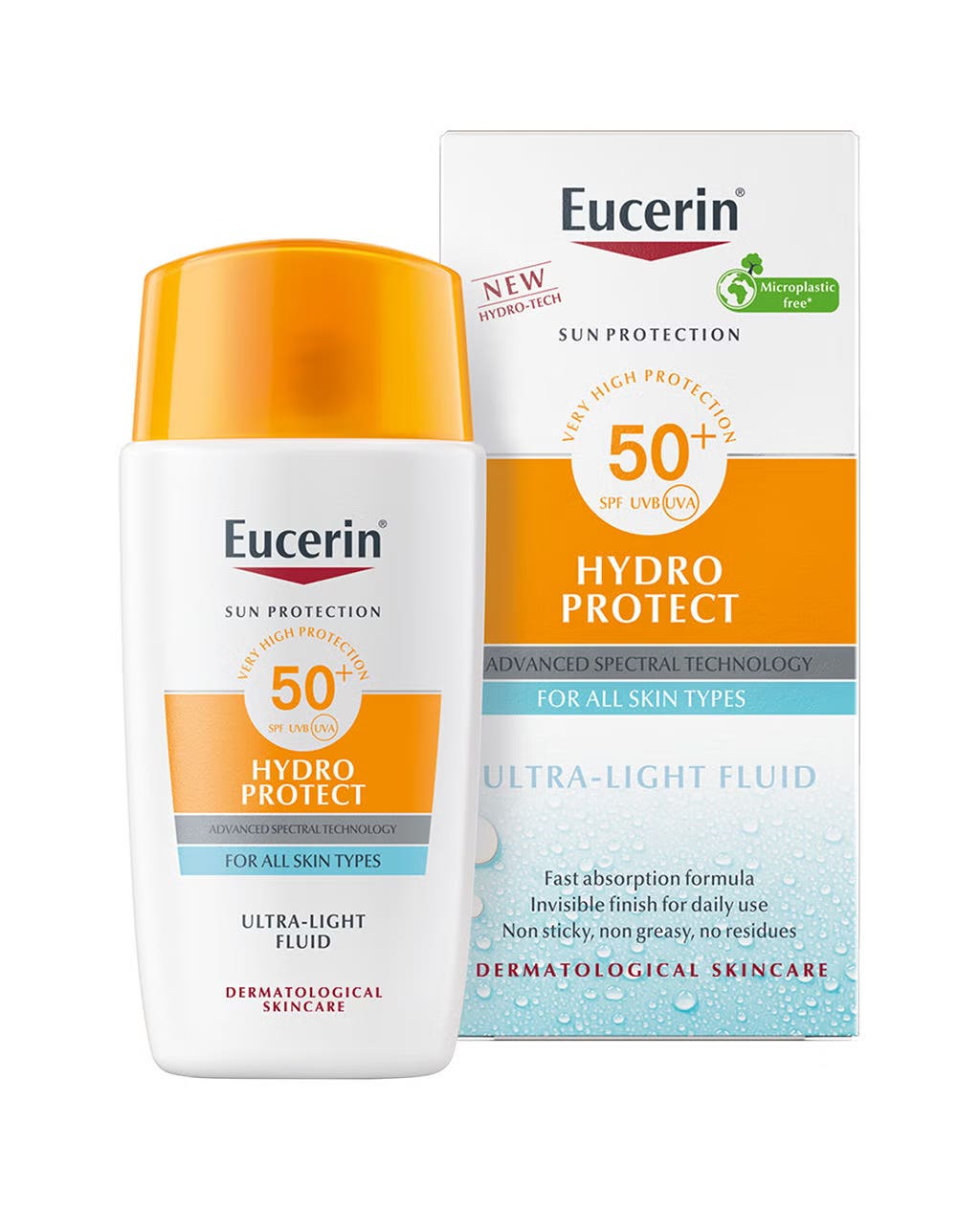Eucerin Hydro Protect Ultra Light Fluid Spf 50+ 50ml | Boots UAE