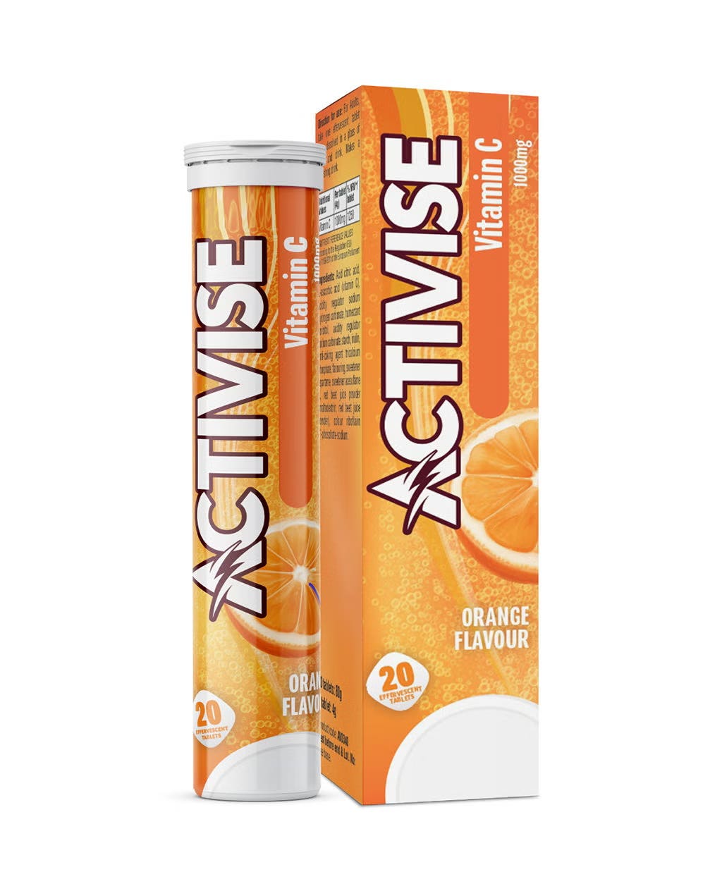 Activise Vitamin C 1000 Mg Orange Flavor Effervescent Tablet 20's ...