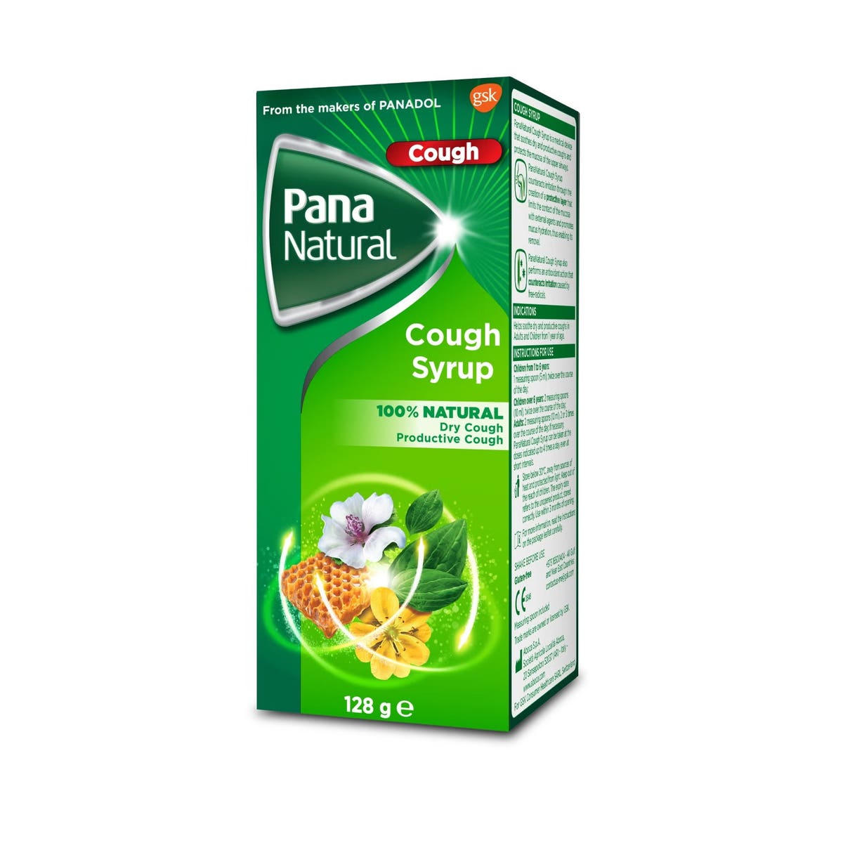 Pana Natural Cough Syrup 128g | Boots UAE