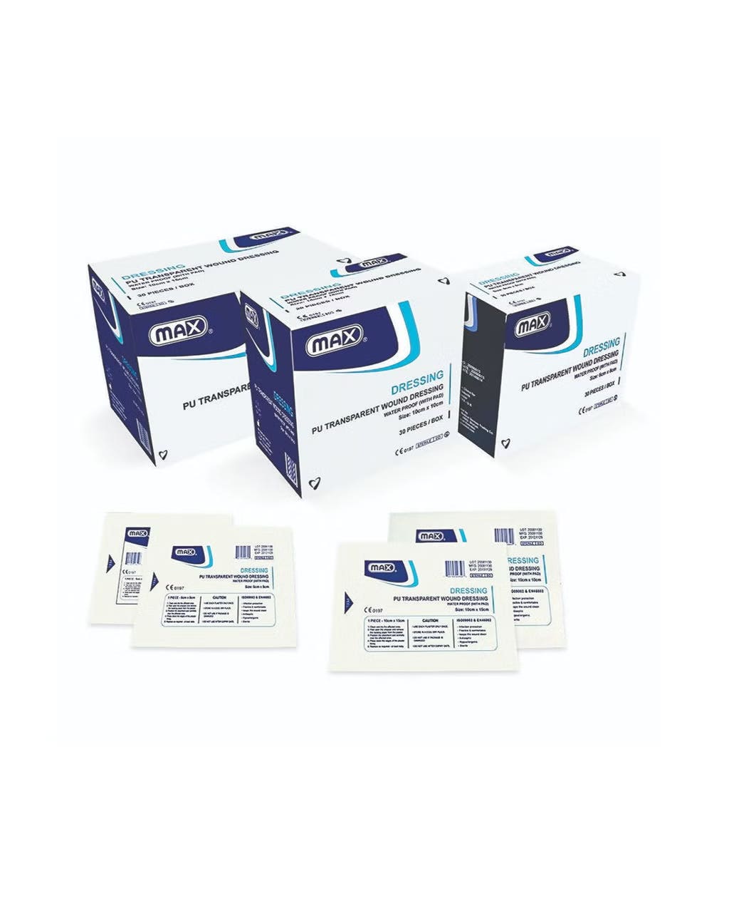 Max Pu Transparent Adhesive Wound Dressing 6*8cm 30 Per Box | Boots UAE